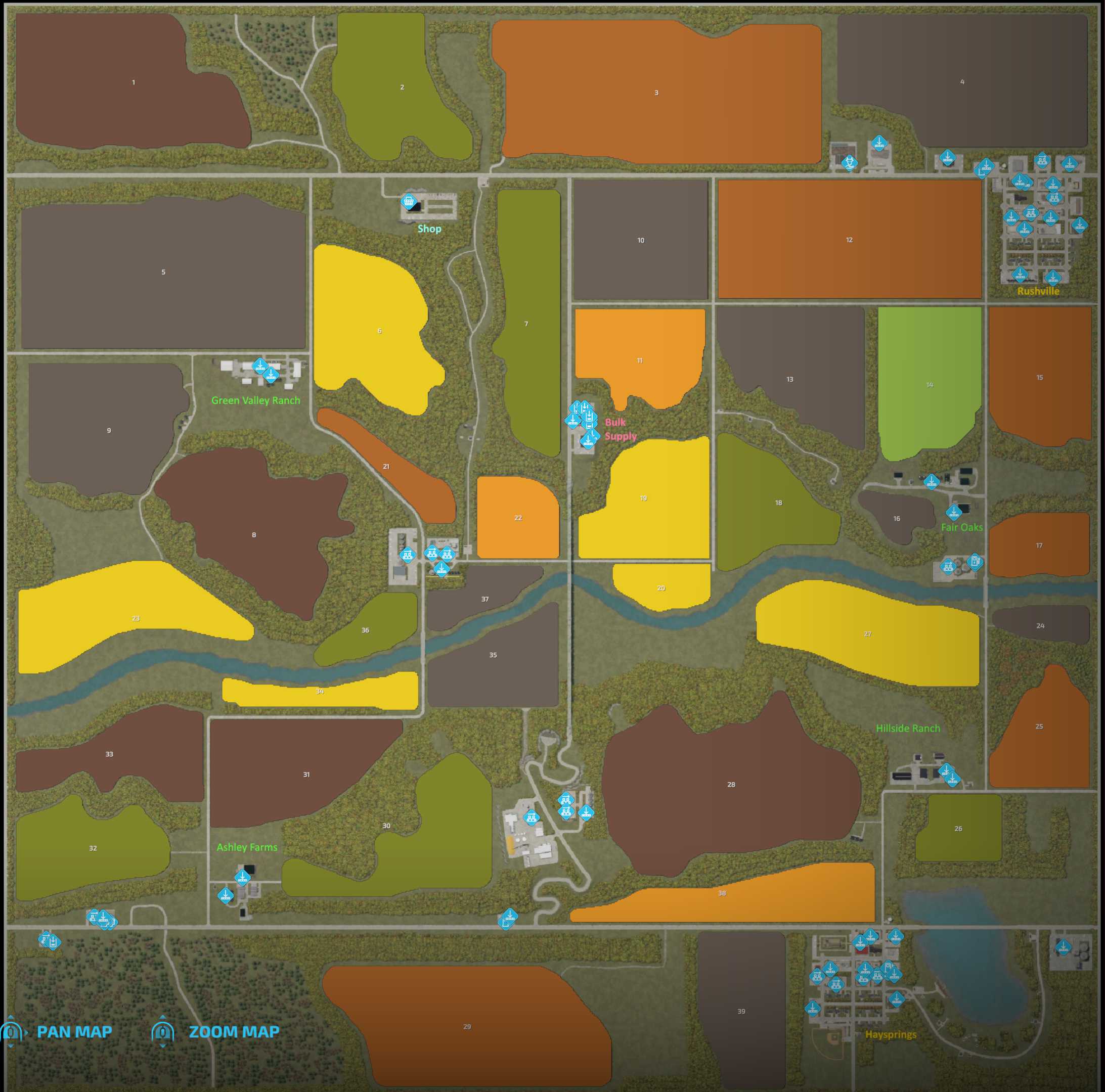 Farming Simulator 2022 Titanium Edition Map Farming Simulator 2022 Titanium Edition Map